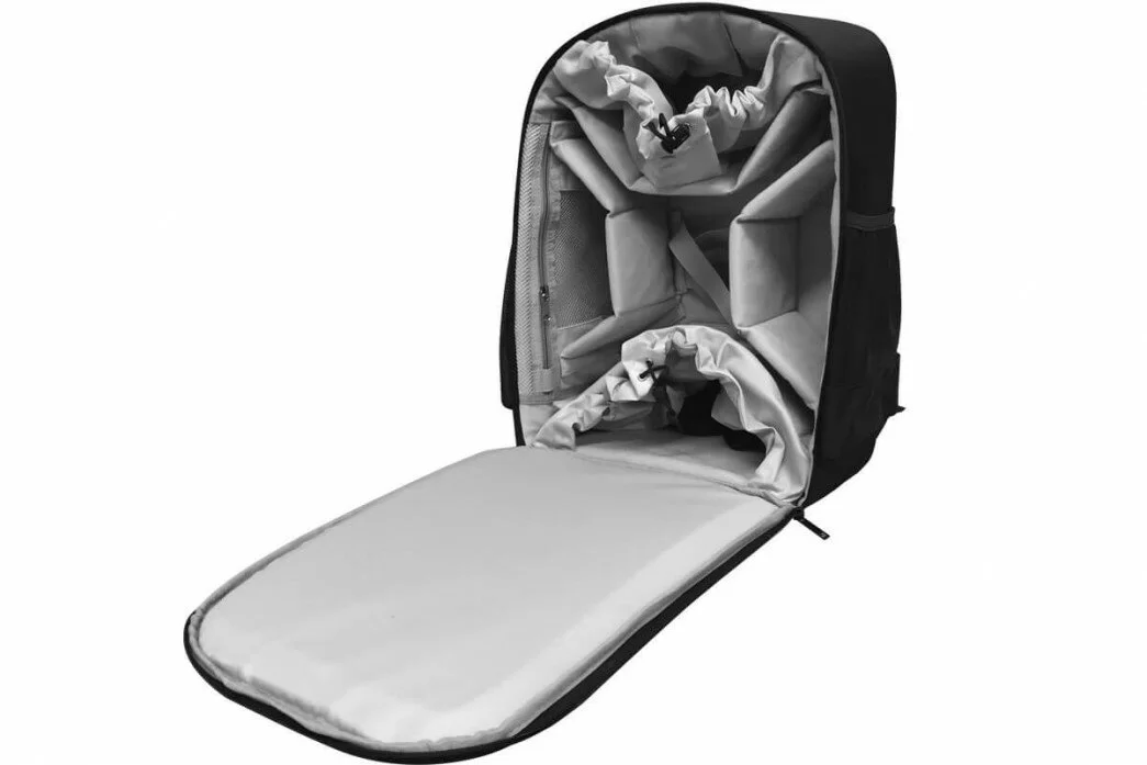 DJI Phantom 4 Series Compact Backpack (New 2017 Black Nylon Model)